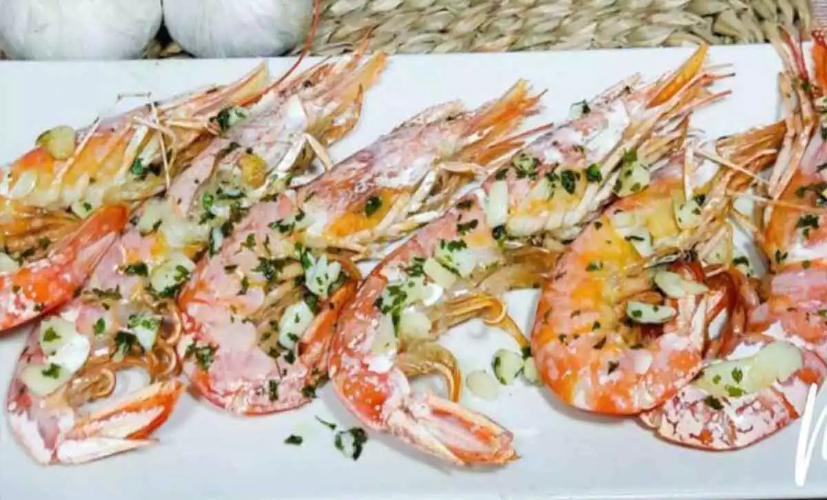 Langostinos en freidora de aire o air fryer - Recetas con freidora de aire